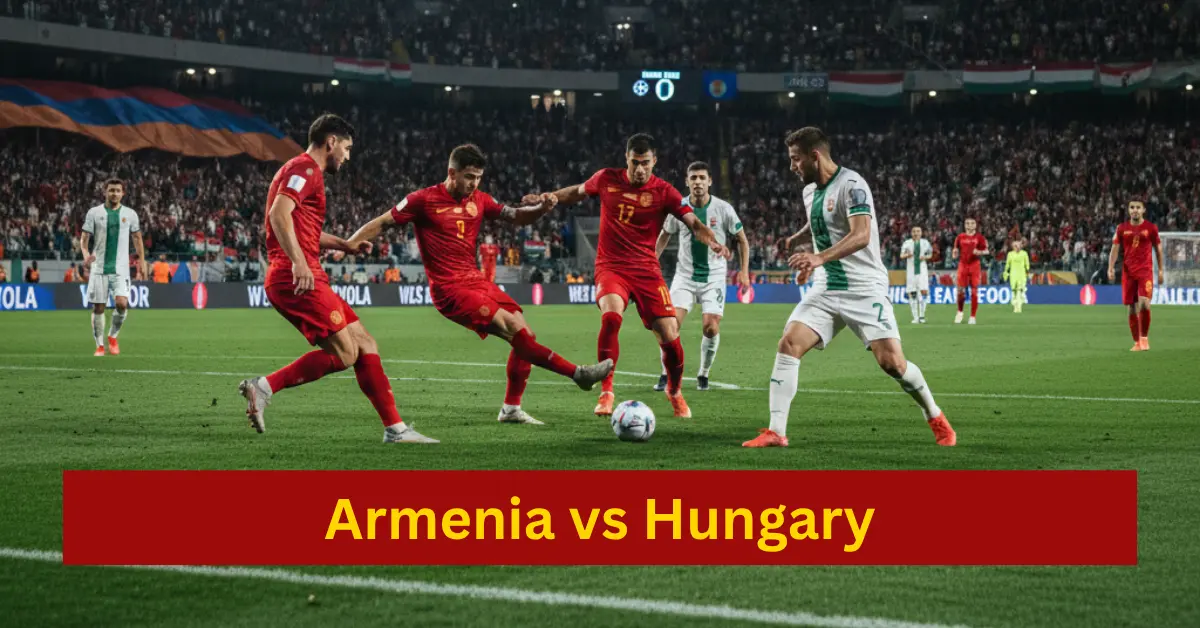 Armenia Vs Hungary — Full Match Report, Context, Tactics And What It ...